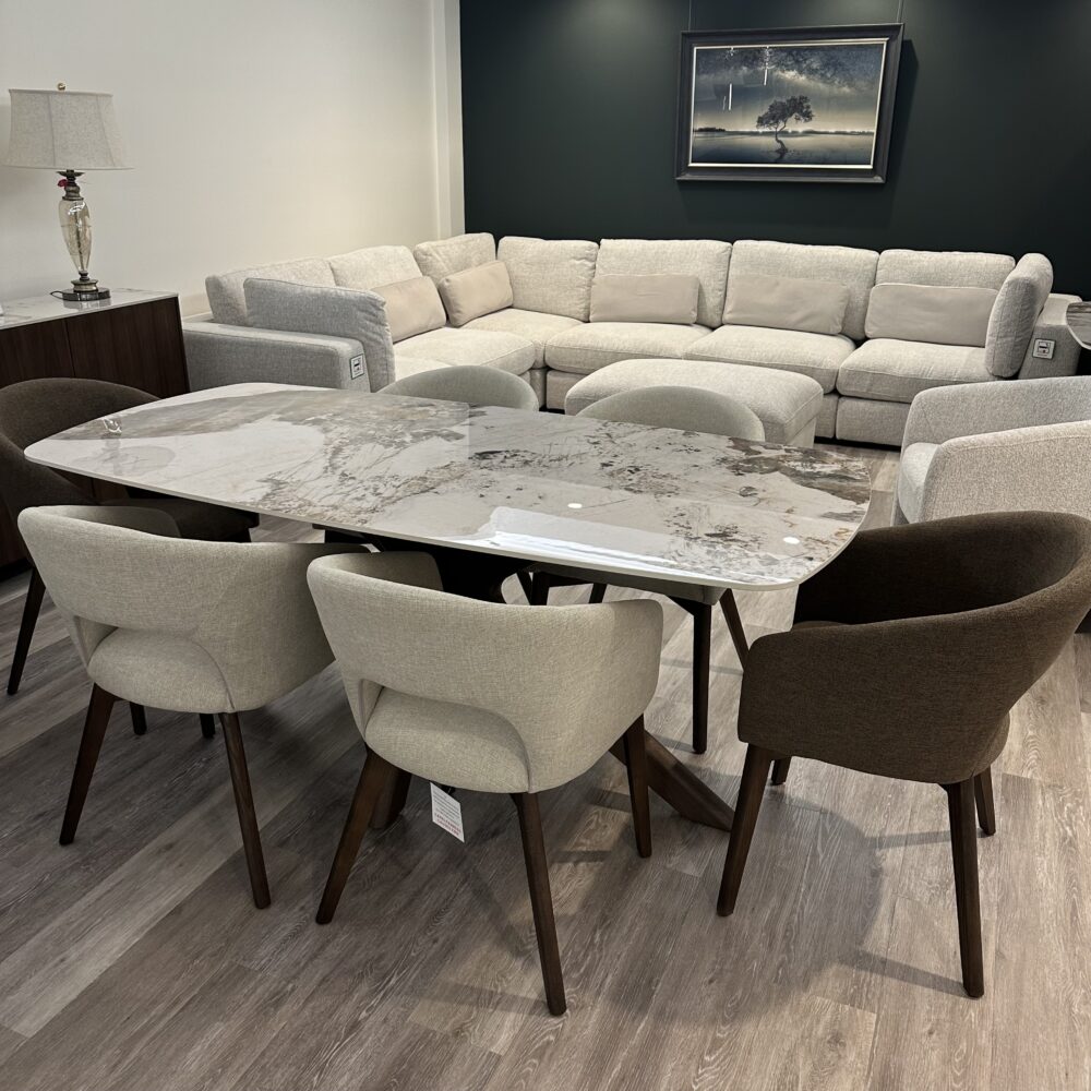Arnold stone table - Kingsbury Furniture